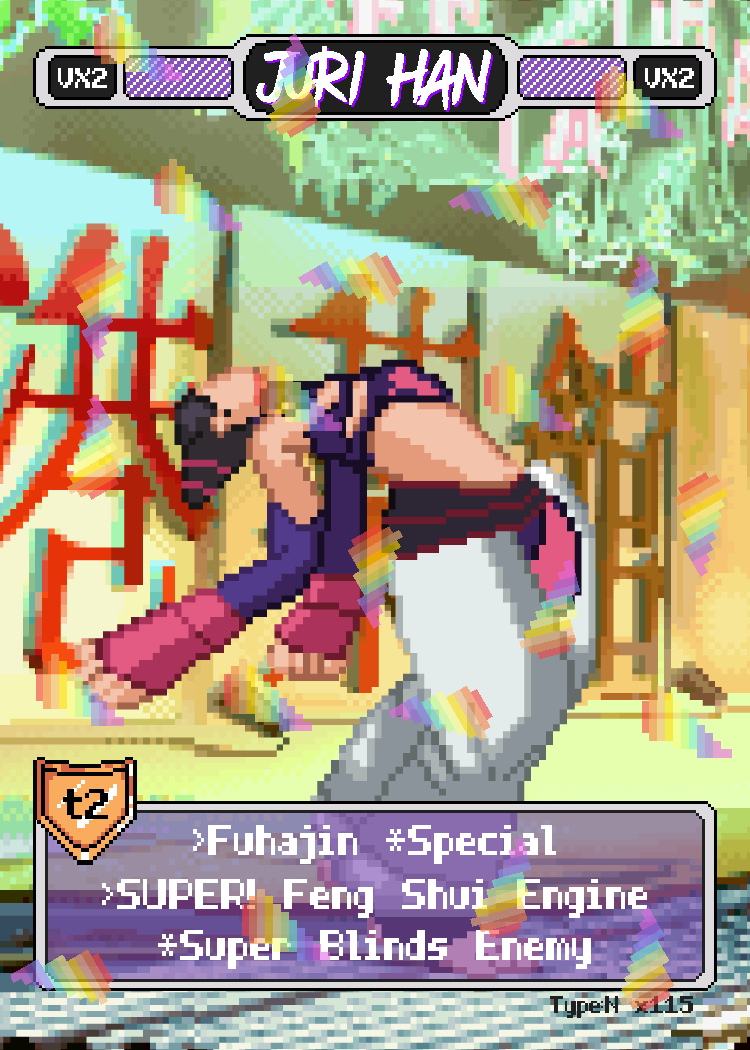 Juri Han Get Up - Pixel Vixen #115 – Pixel X