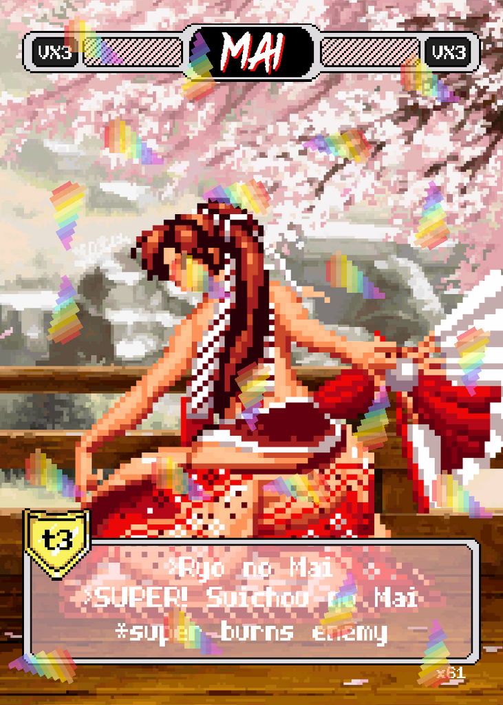 舞着物ストリップ - ピクセルヴィクセン #61 – Pixel X